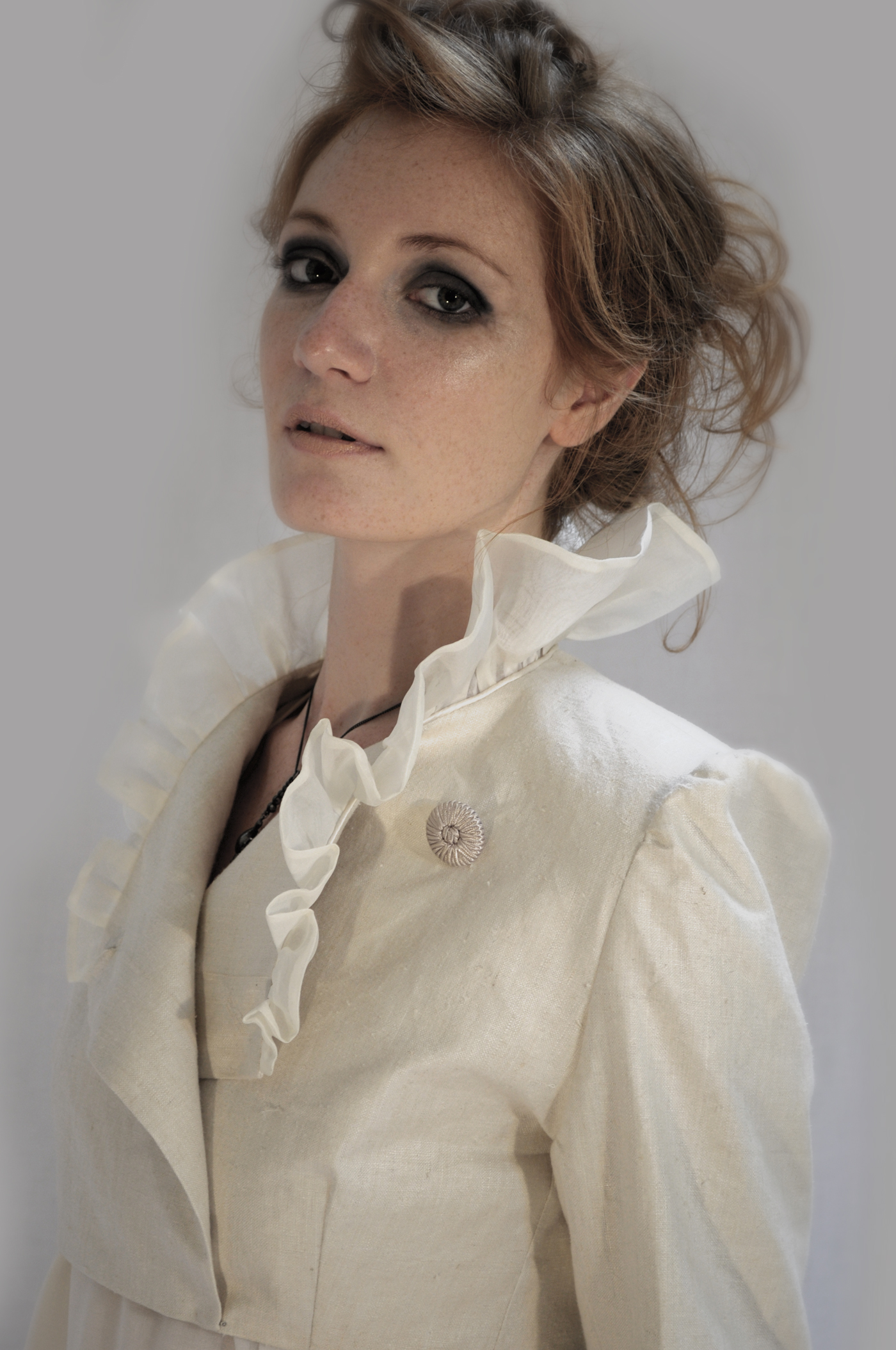 Ruffled Spencer Jacket